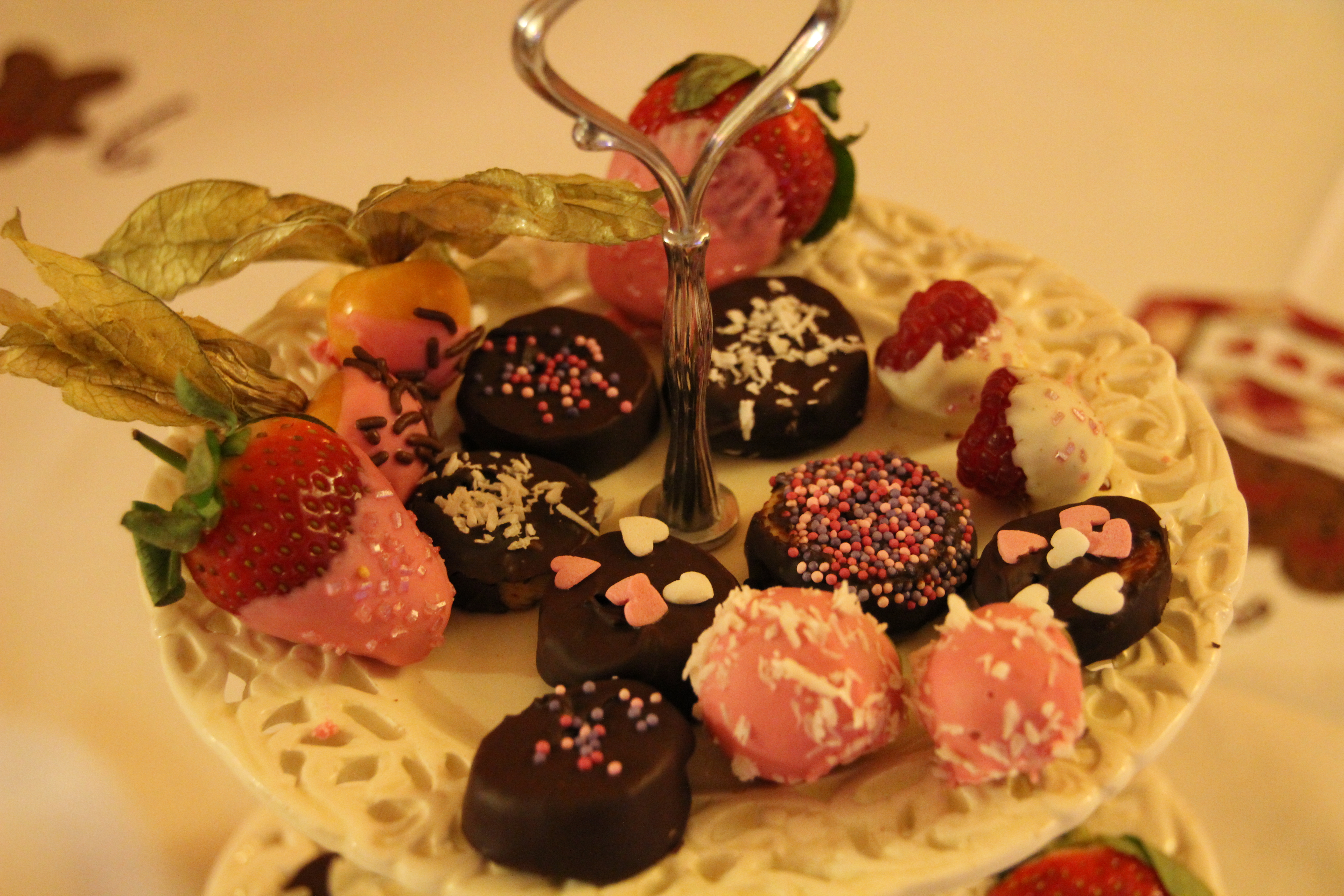 Fruits au chocolat pour soirée en amoureux – Gourmandises
